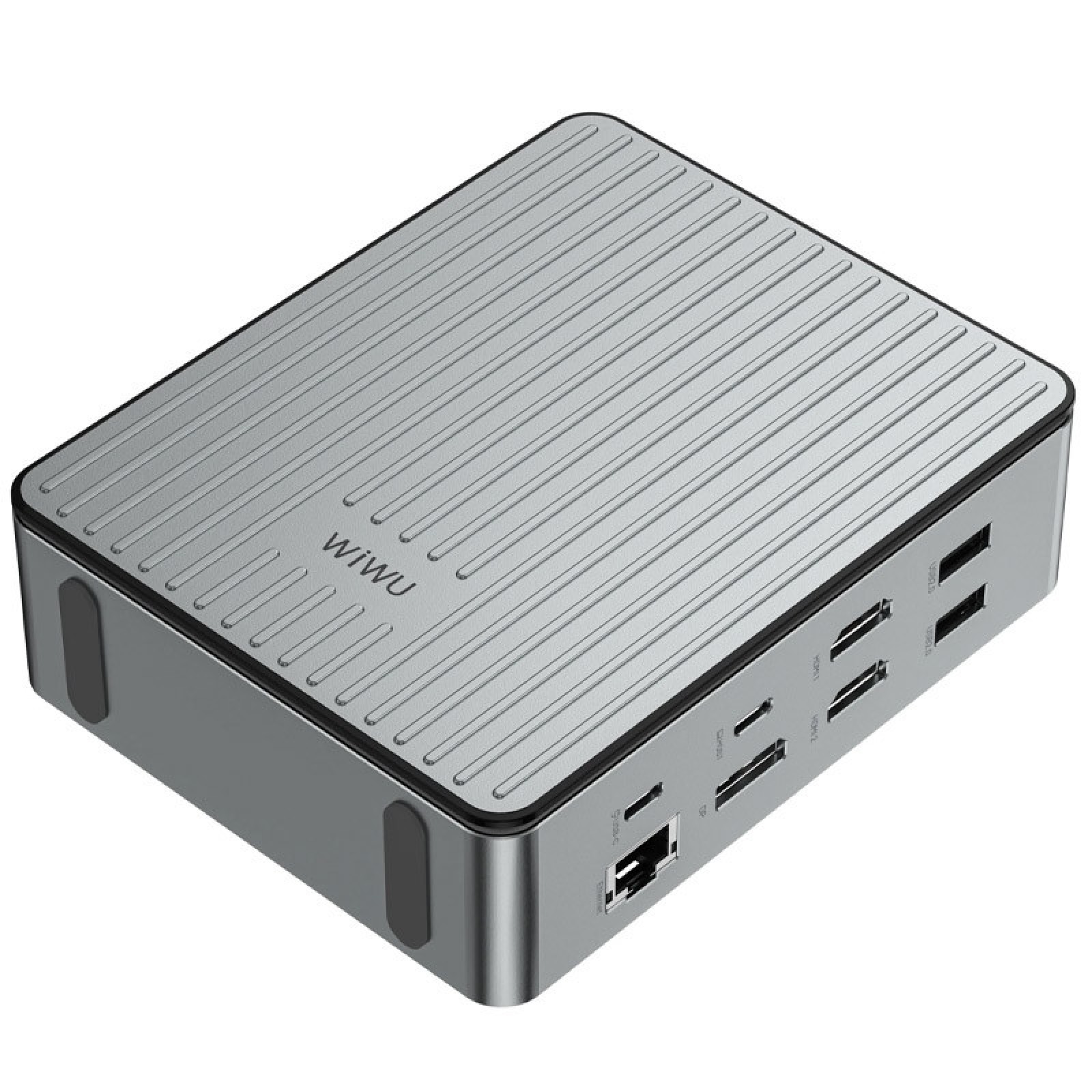 Перехідник HUB WIWU Matrix docking station 16in1 W1601, Gray купити ...